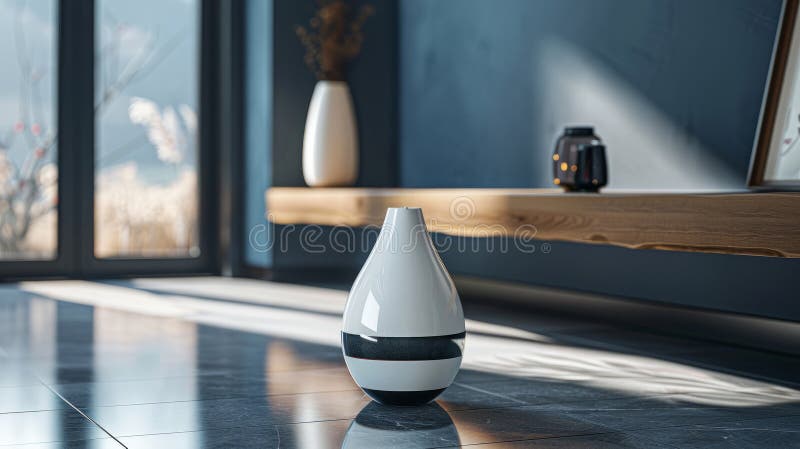 Modern Vase in an Elegant, Minimalist Interior Setting. Stock Photo ...