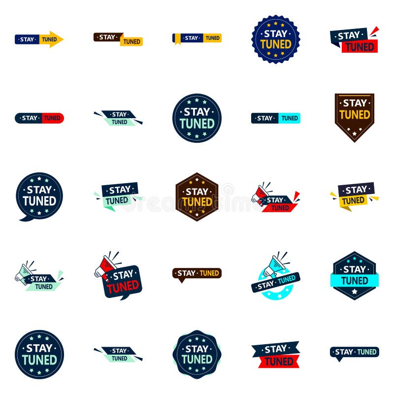 25 Modern Vector Designs for a Current and Refreshing Look Stay Tuned ...