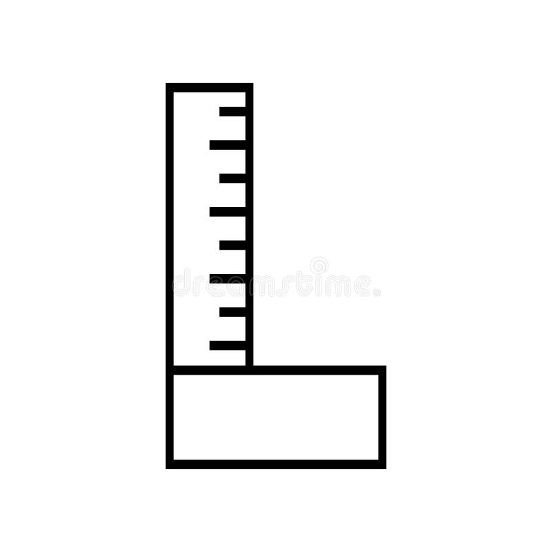 Modern Vector Drawing Draft for the Miter Stock Vector - Illustration ...