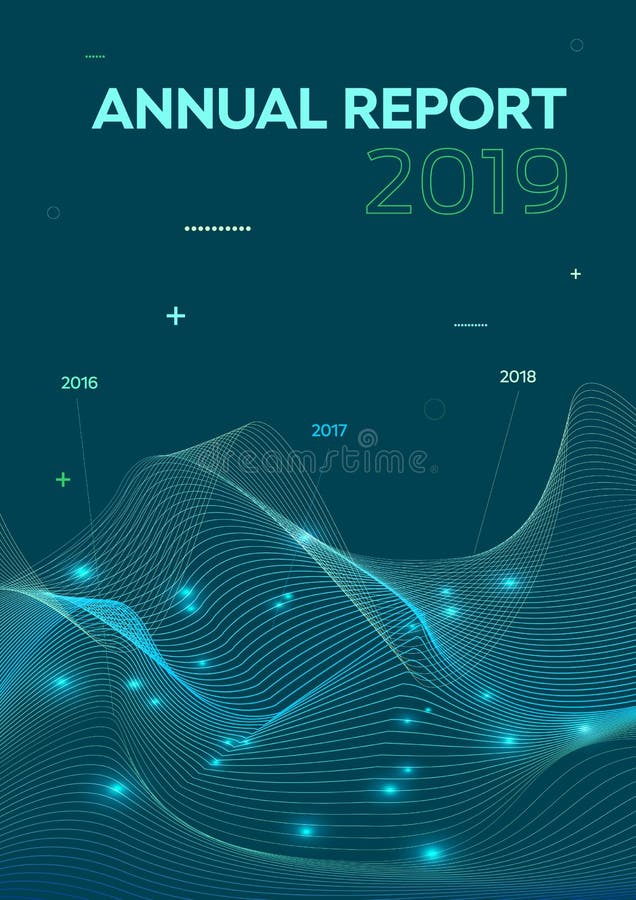 Modern Vector Flyer, Annual Report, Brochure Cover, Background with ...