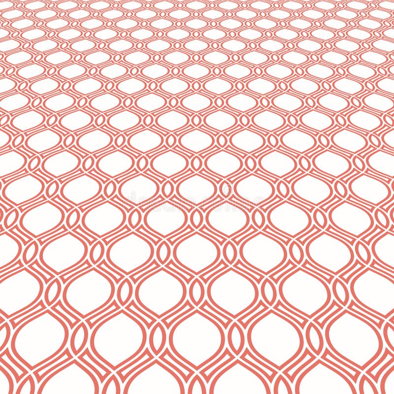 Modern Vector Geometric Abstract Pattern with Perspective Stock ...