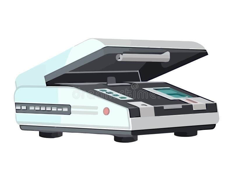 Modern Vector Icon Office Equipment Scanner Stock Vector - Illustration ...