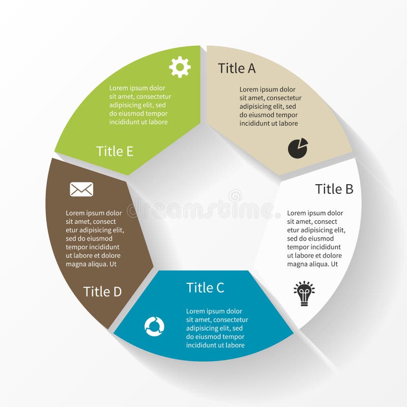 Vector Circle Infographic. Template for Diagram, Graph, Presentation ...