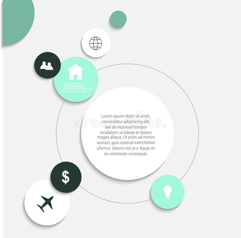 Modern Vector Infographic Elements. Stock Vector - Illustration of ...