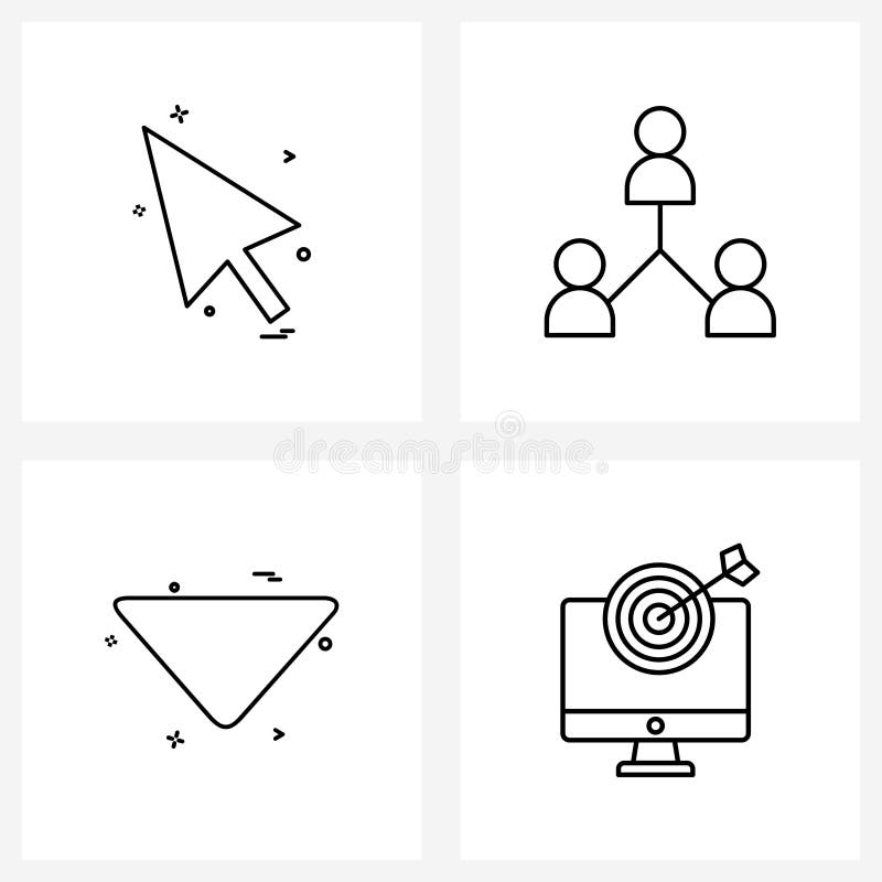 Arrow a structure stock vector. Illustration of internet - 31818301