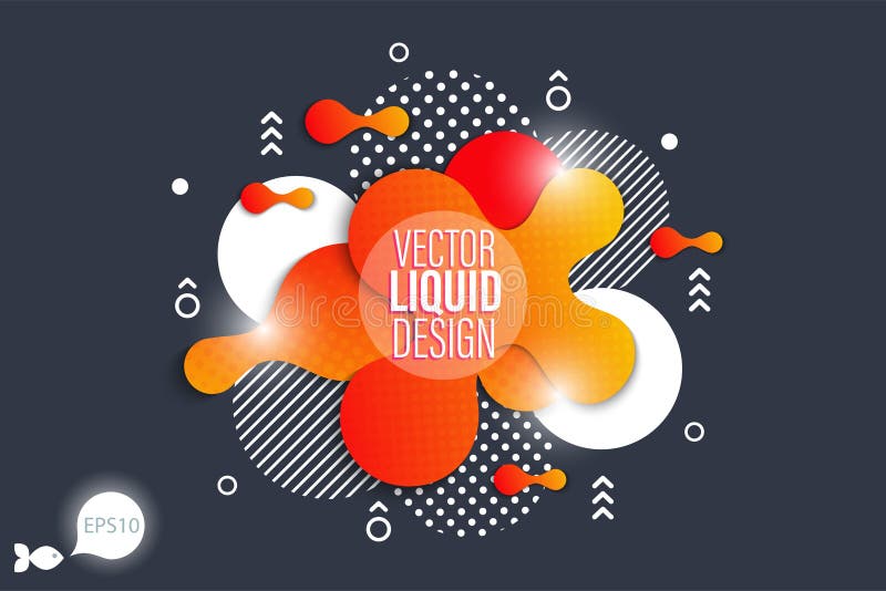 Modern Vector Liquid Form Design Elements Stock Illustrations – 6,526 ...