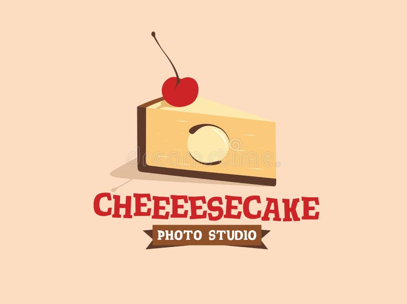 Modern Vector Professional Sign Logo Cheesecake Photo Stock ...