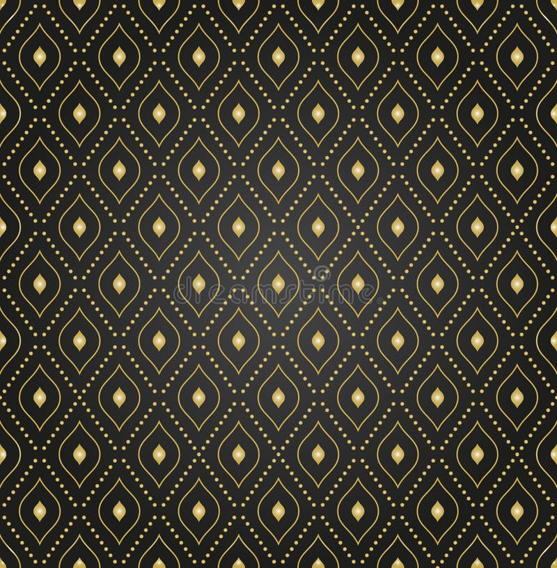 Modern Vector Seamless Pattern Stock Vector - Illustration of diagonal ...