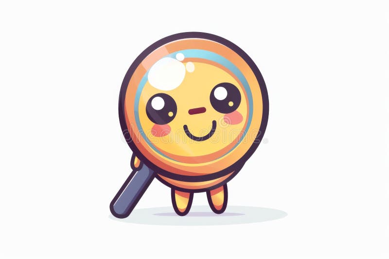 Modern Vector Search Icon stock illustration. Illustration of clear ...