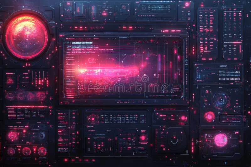 Modern Vector Set for User Interface HUD: Frames, Windows, an Stock ...