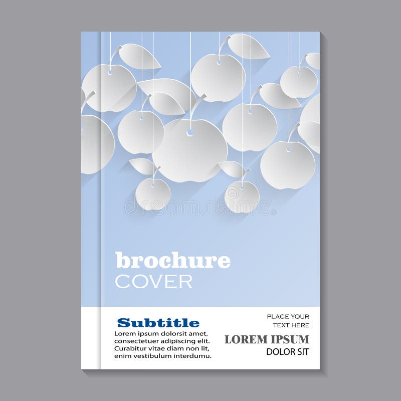 Modern Vector Template for Brochure Stock Illustration - Illustration ...