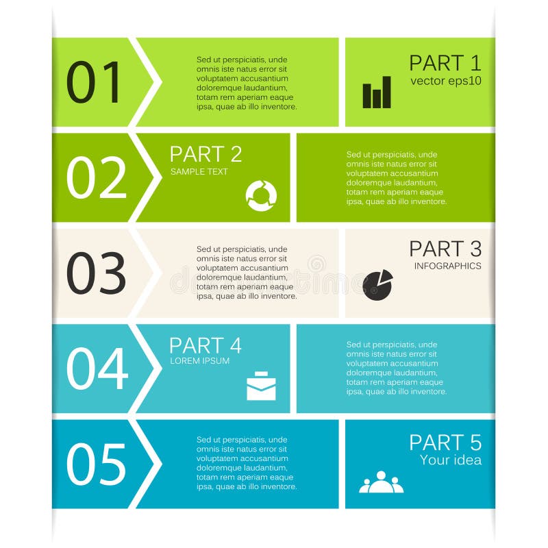 Modern Vector Template for Your Business Project Stock Vector ...