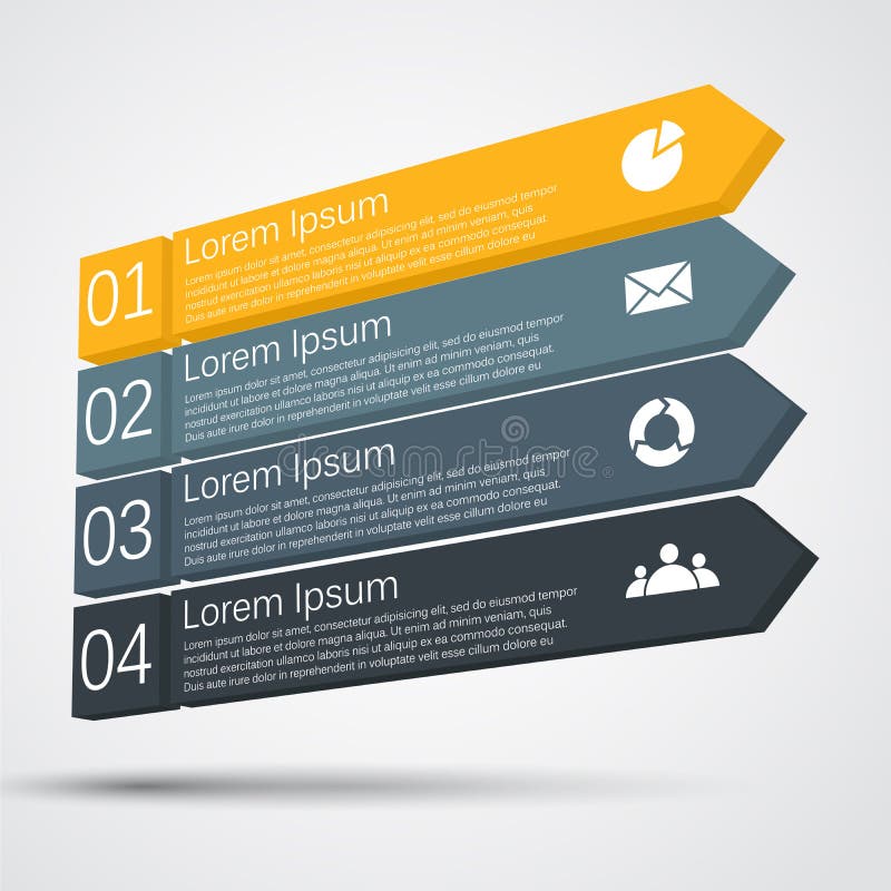 Modern Vector Template for Your Business Project Stock Vector ...