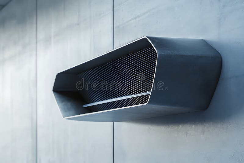 Modern Ventilation System stock illustration. Illustration of ...