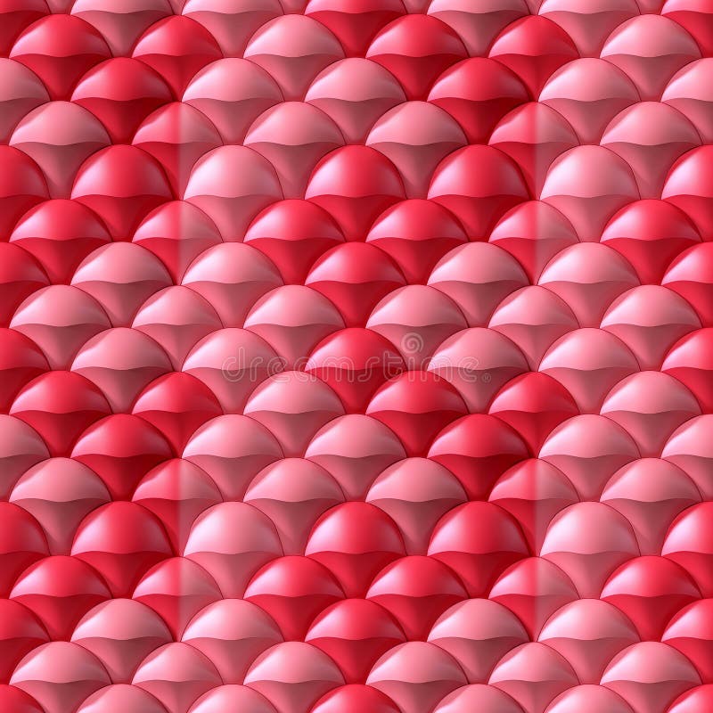 Modern Versatile Minimalist Artistic Seamless 3d Red Pink Pattern Stock ...