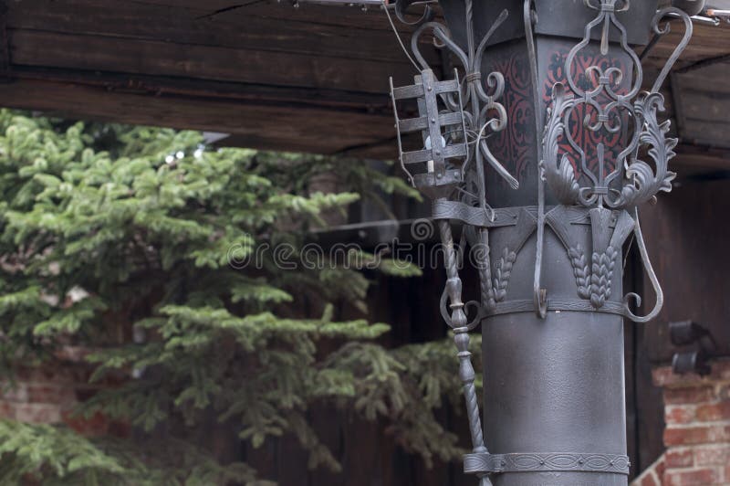 A Modern Version of the Torch, Made in the Gothic Style. Light instead ...