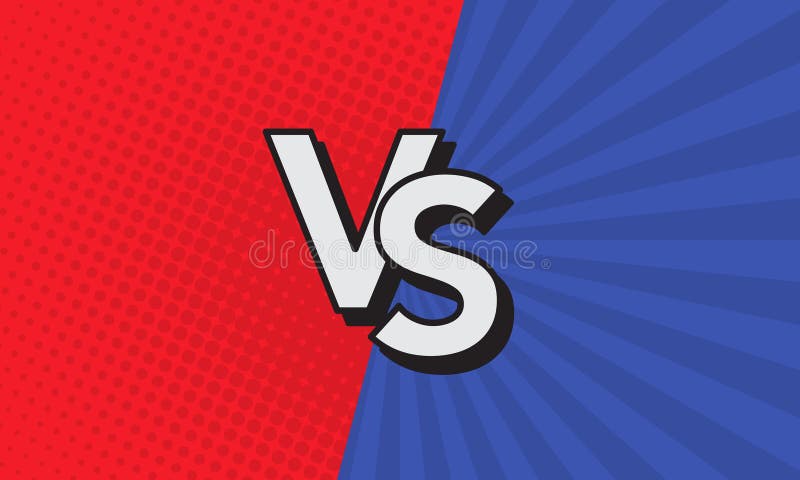 Modern Versus Battle Background. Vs Battle Headline. Competitions ...