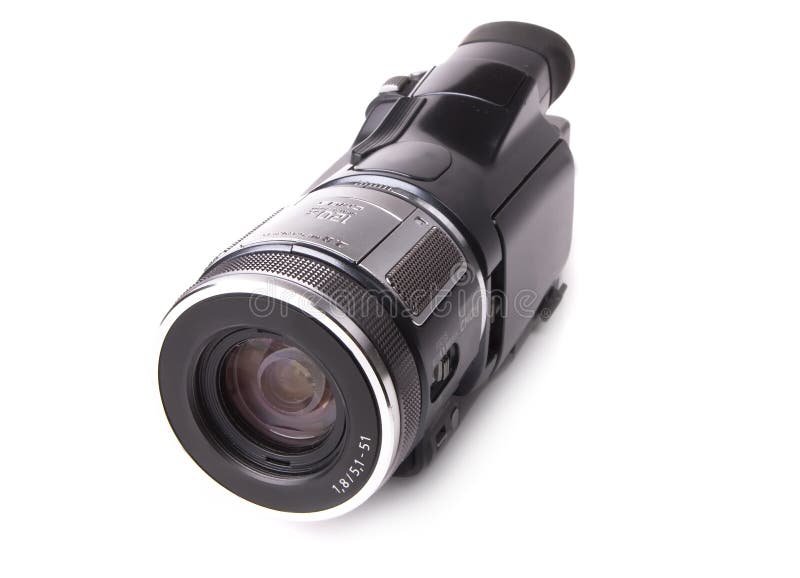 Modern Video Camera stock image. Image of record, modern - 5727851