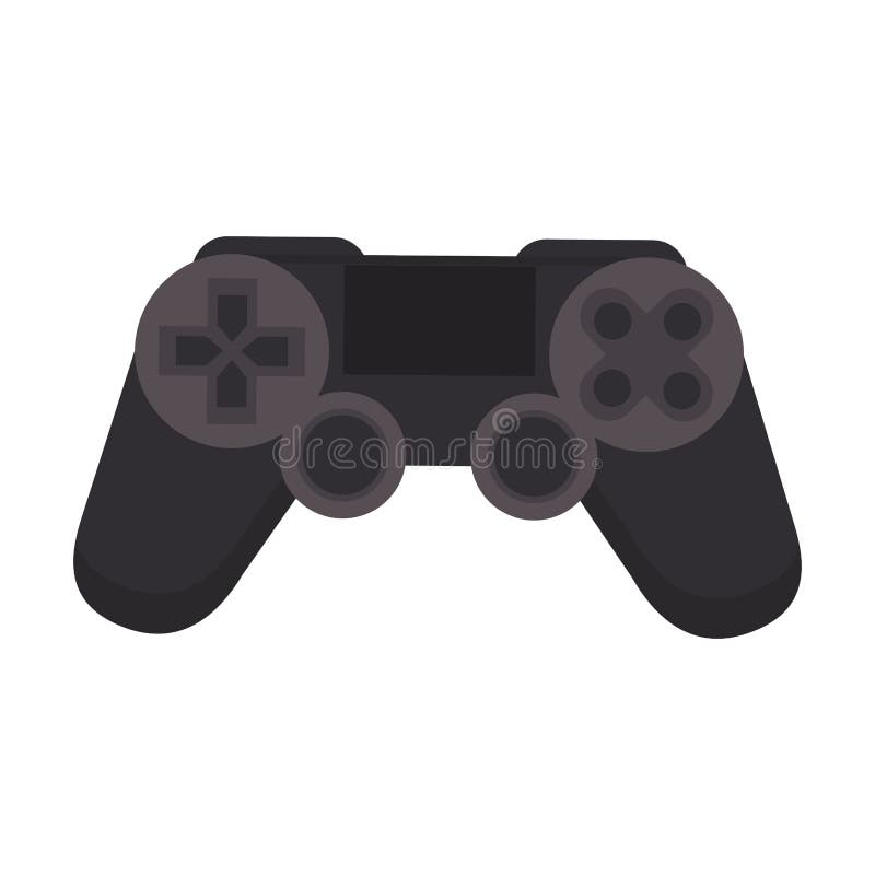Modern Videogame Console Gamepad with Buttons Stock Vector ...