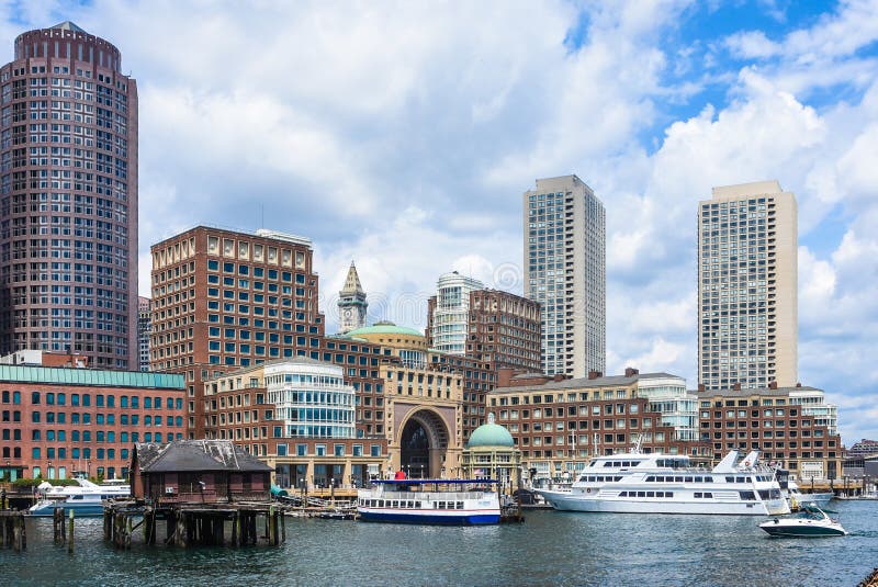 Modern View of Downtown, Boston, MA Editorial Image - Image of 2020 ...