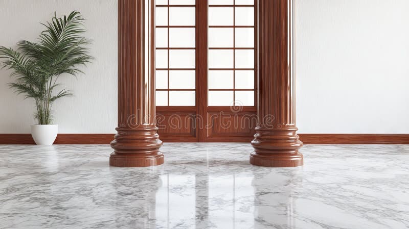 Modern Villa Featuring a Luxurious Exterior, Open-plan Interior, and ...