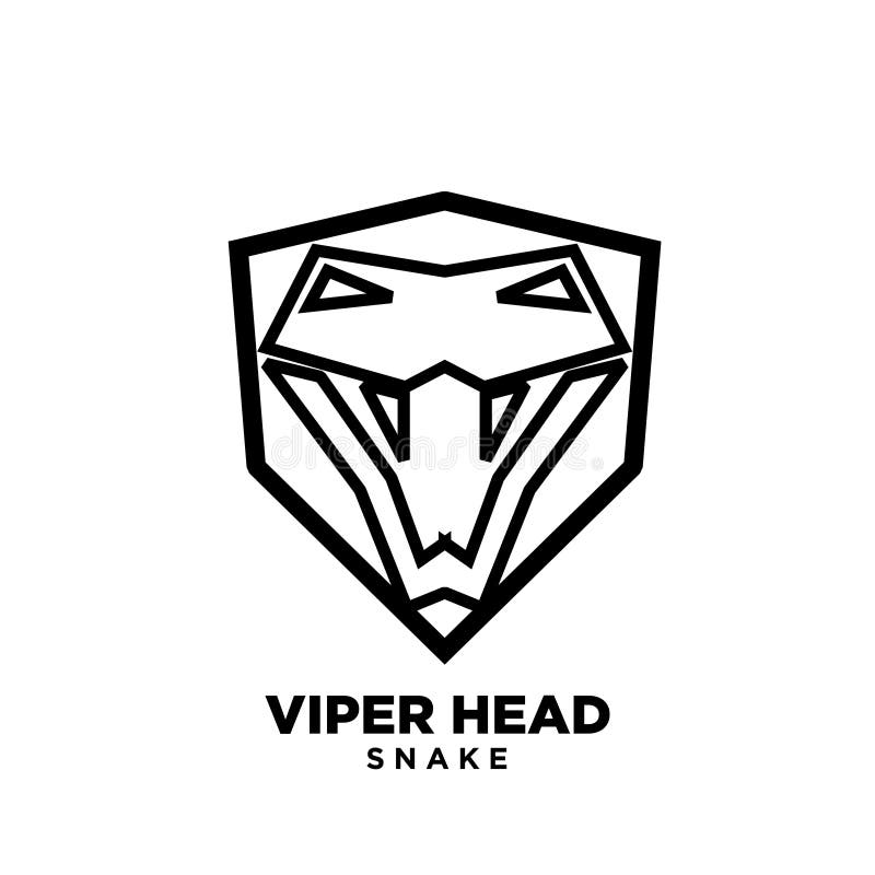 Viper Head Logo and Symbol Vector Stock Vector - Illustration of poison ...