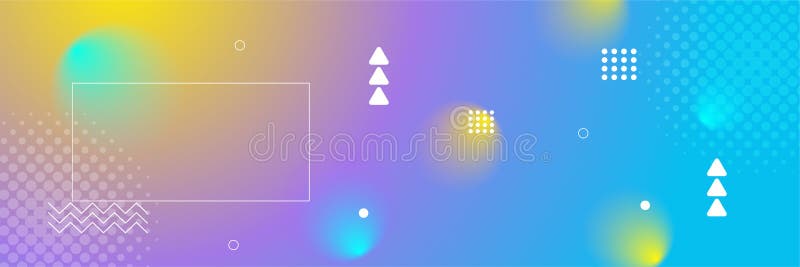 Modern Vivid Color Banner Background with Vibrant and Gradient Color ...