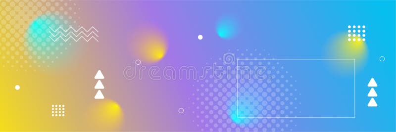Modern Vivid Color Banner Background with Vibrant and Gradient Color ...