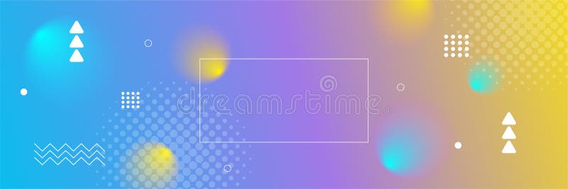 Modern Vivid Color Banner Background with Vibrant and Gradient Color ...