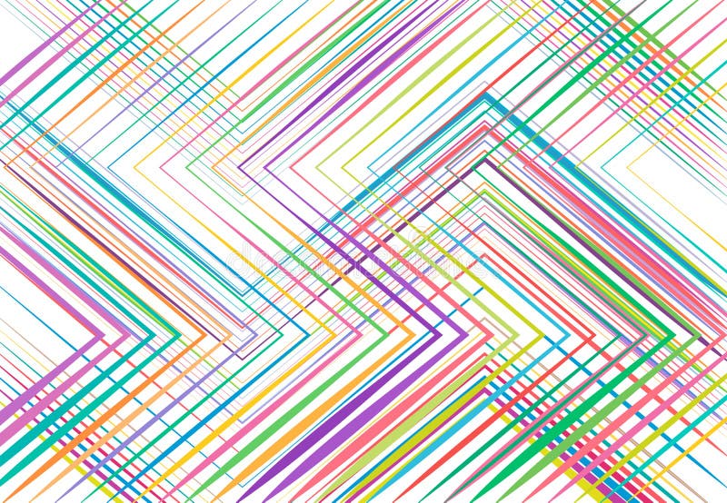 Modern Vivid, Vibrant Geometric Structure, Network, Chaotic Jumble of ...