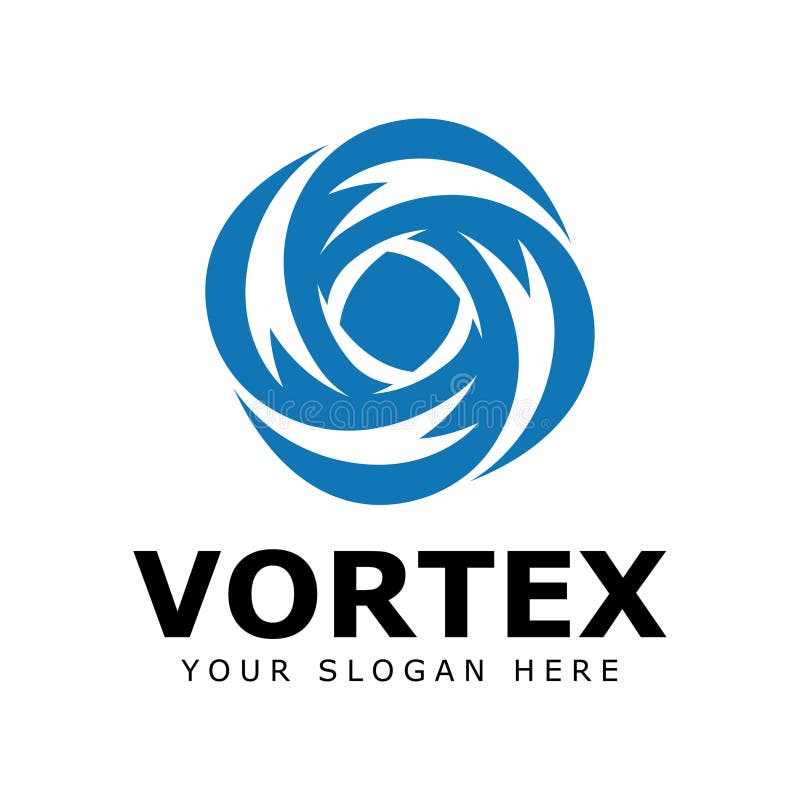 Modern Vortex Swirl Logo Design Vector Stock Vector - Illustration of ...