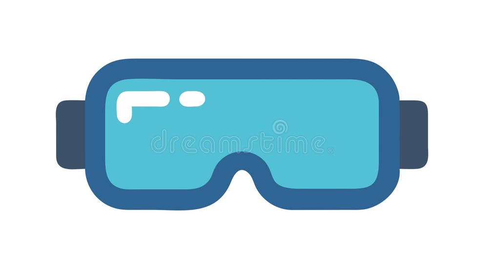 Modern VR Goggles Icon for Virtual Reality, Vector Design Generative AI ...