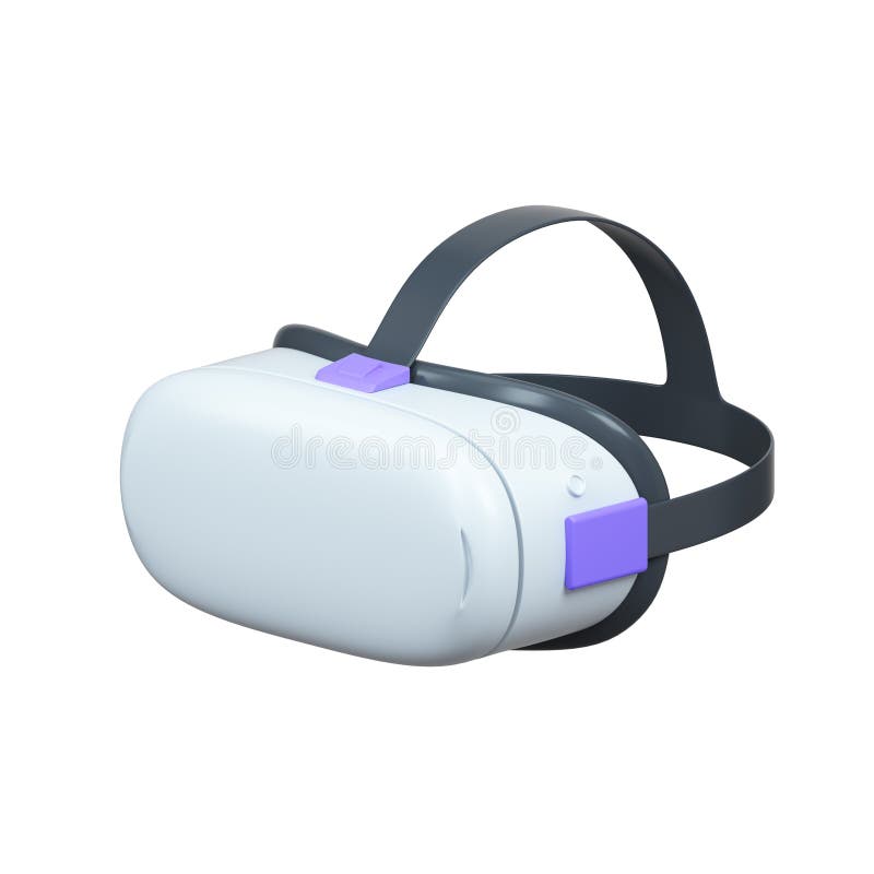 Modern VR headset icon. stock image. Image of rendering - 269911055