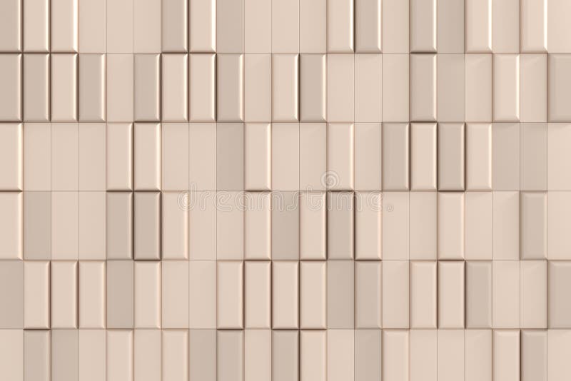 Modern Wall Design. Abstract Background of Rectangle Stock Illustration ...