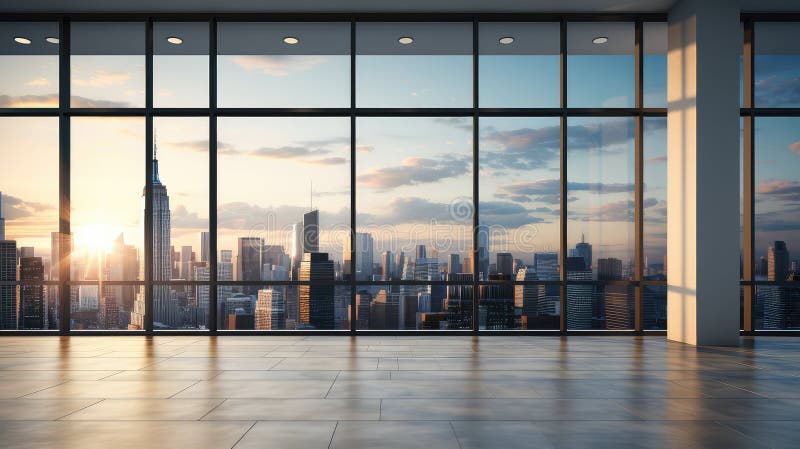 Modern wall windows stock illustration. Illustration of urban - 328769856