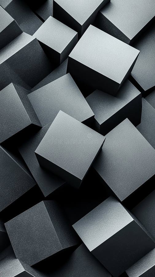 Geometric Illusion: a Modern Wallpaper with Bold Geometric Shapes ...