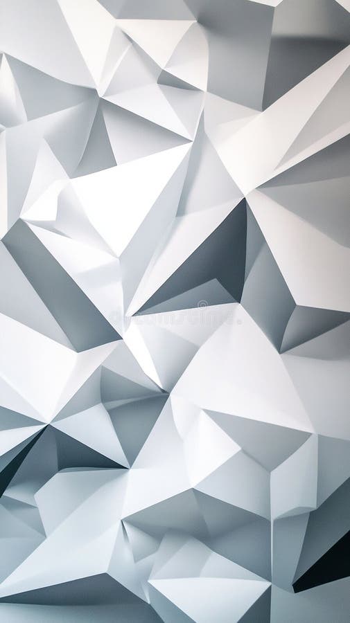 Geometric Illusion: a Modern Wallpaper with Bold Geometric Shapes ...