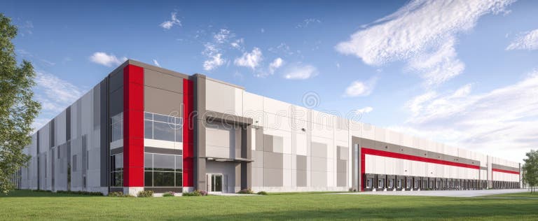 The Modern Warehouse Facility Designed for Efficient Storage and ...