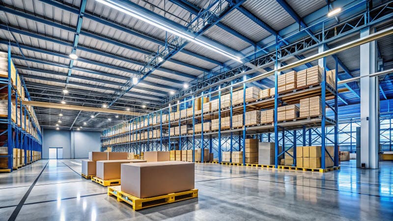 Modern Warehouse Interior: a Comprehensive Look at Distribution ...