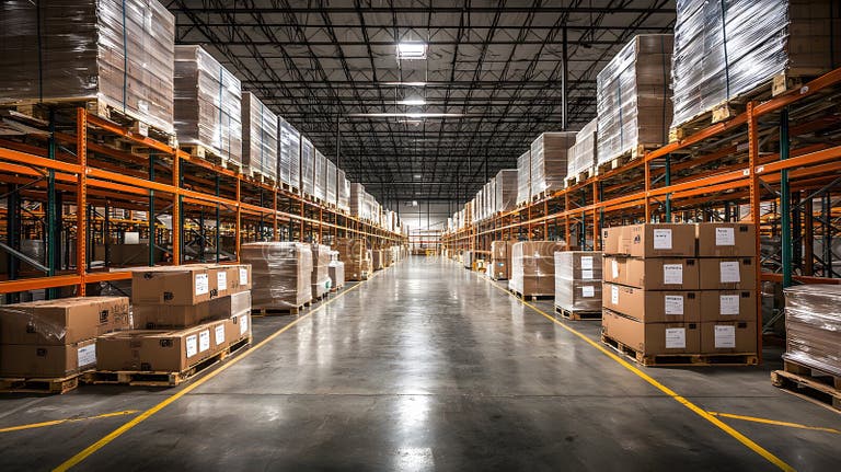 Modern Warehouse Setup for Efficient Inventory Management and Growth ...