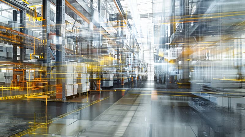 Modern Warehouses Enhanced by Technology Innovative Features and ...