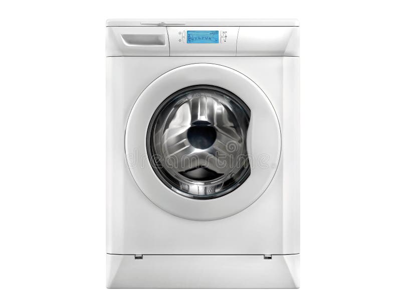 Modern washing machine stock image. Image of large, industry - 209666011