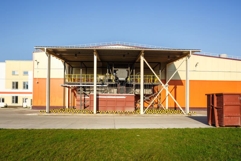 Separate Garbage Collection. Equipment for Pressing Debris Sorting ...