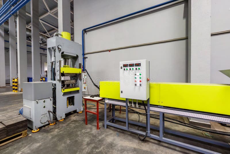 Modern Waste Recycling Processing Plant. Separate Garbage Collection ...