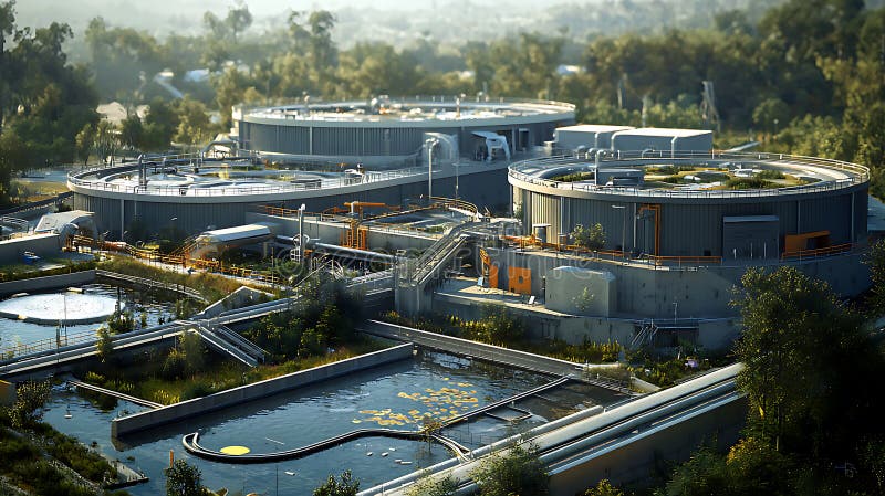 Modern Waste To Energy Plant with Advanced Accessibility Features ...