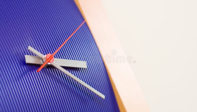 Modern Watch on White Background Stock Photo - Image of style, arrow ...