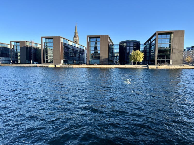 Modern, Waterfront Development in Copenhagen Editorial Stock Photo ...