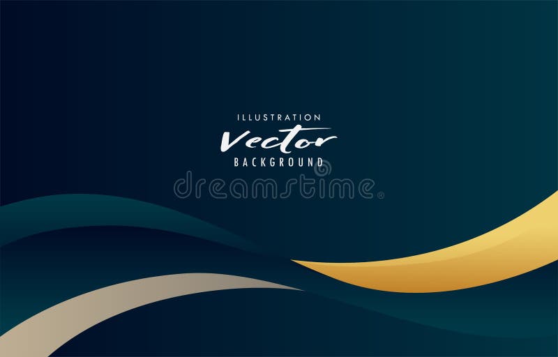 Modern Wave Background Vector Illustration Stock Vector - Illustration ...