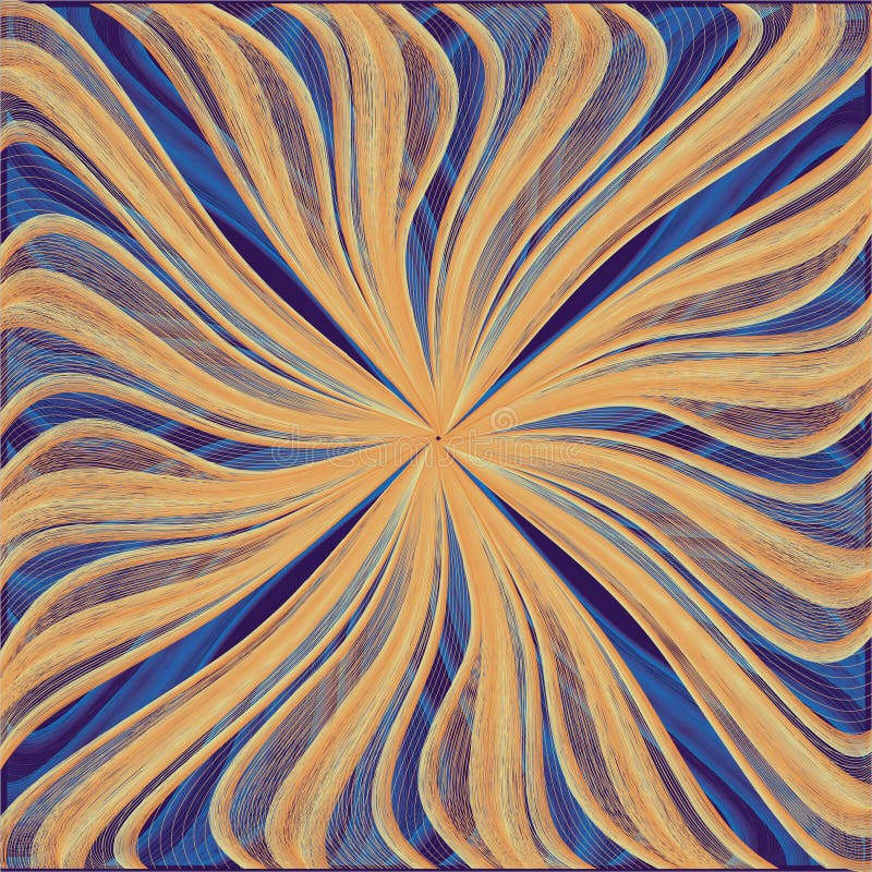 Modern Wave Curve Abstract Presentation Pattern Stock Vector ...