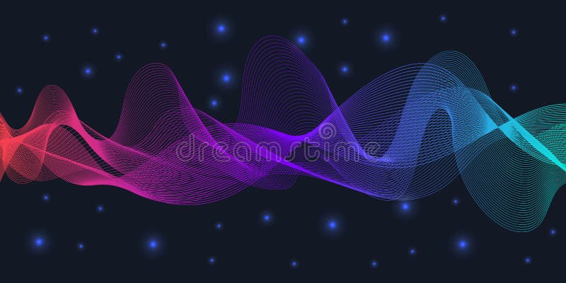 Modern Wave Wave Lines Pattern Striped Background Stock Photo - Image ...